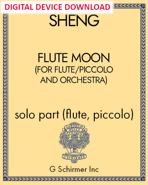 Flute Moon - solo part (flute/piccolo) - Digital (Not Printable)