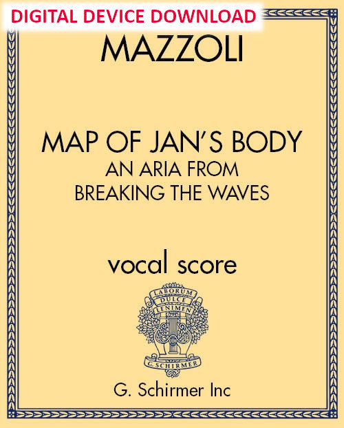 Map of Jan's Body (from Breaking the Waves) - Digital (Not Printable)