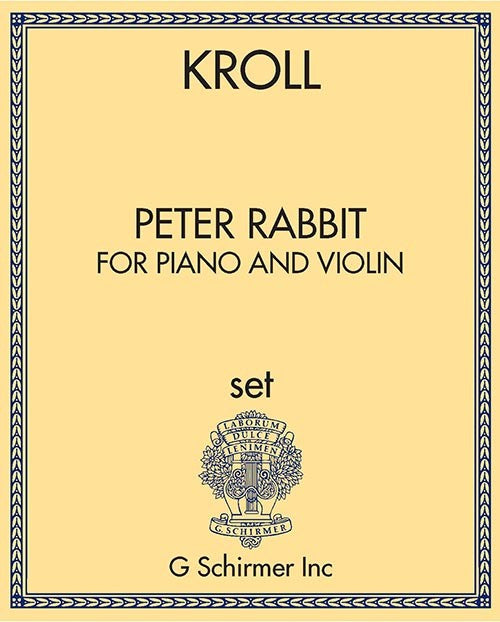Peter Rabbit, for piano and violin