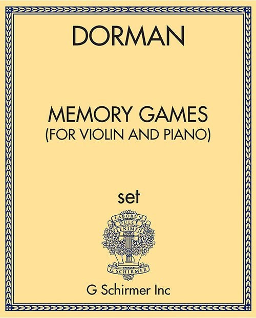 Memory Games (for violin and piano)